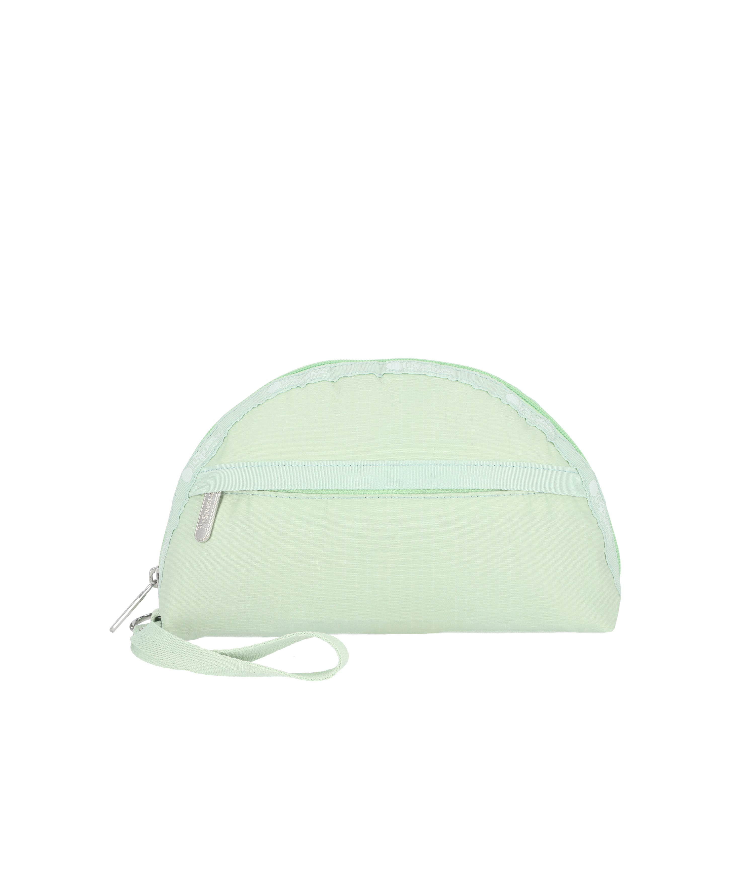 2-Zip Wristlet - Frosty Green solid – LeSportsac