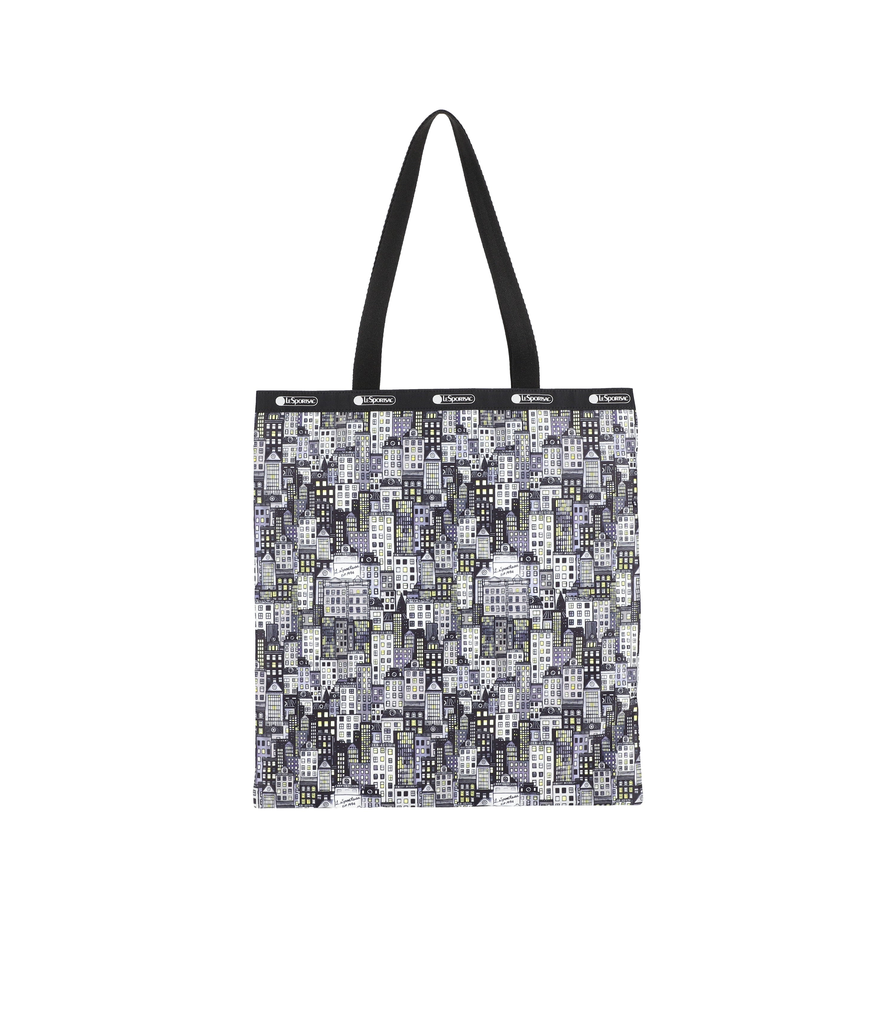 Large Emerald Tote - NYC Street Style print – LeSportsac