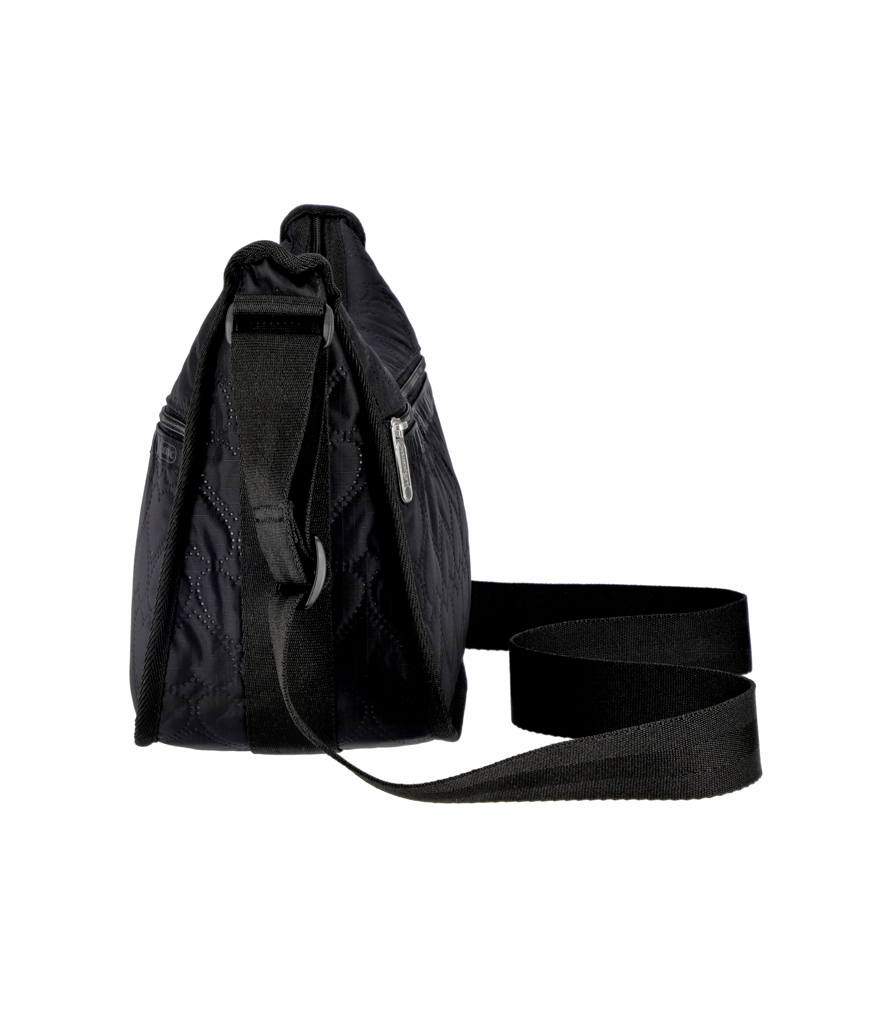 Classic Hobo - Black Heart Deboss – LeSportsac Classic Hobo - Black Heart Deboss – LeSportsac
