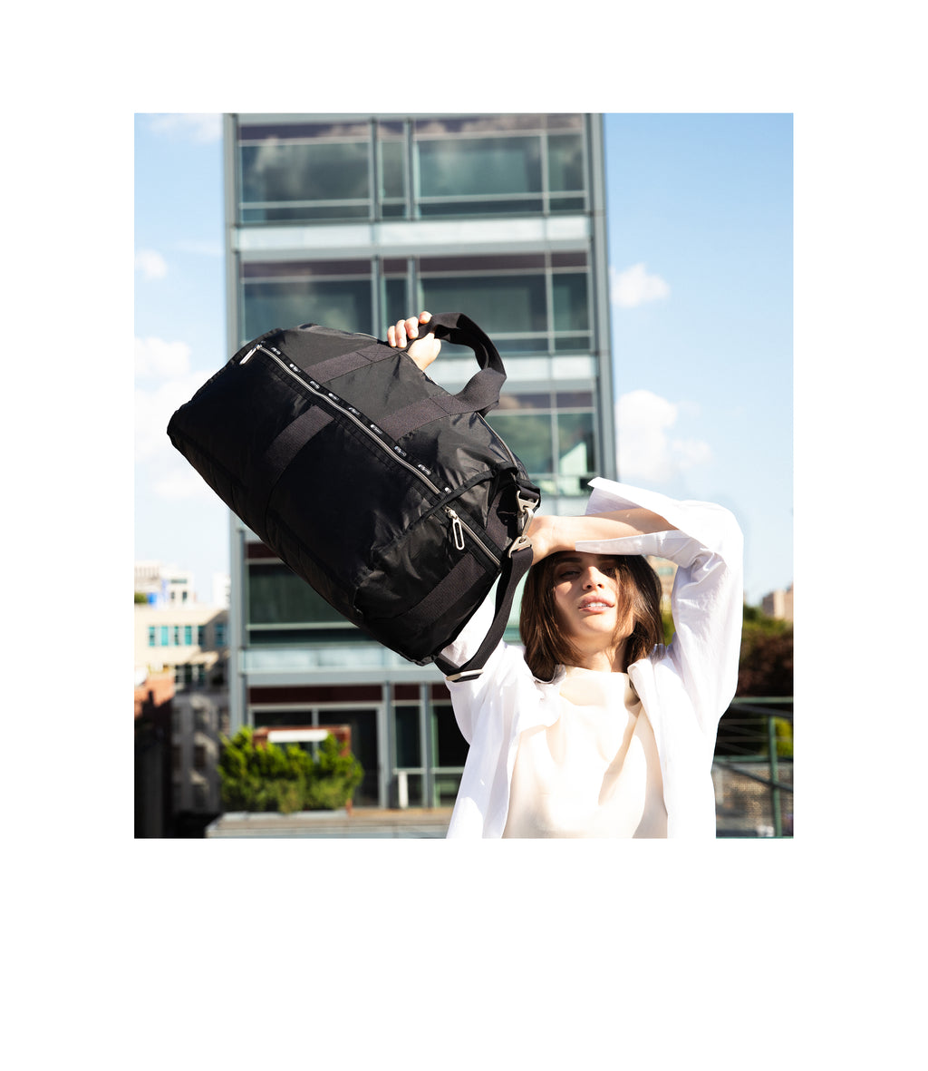 Essential Large Black Weekender Bag | LeSportsac
